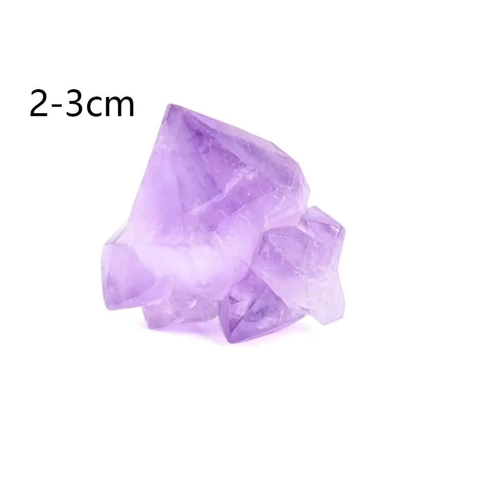 Натуральный аметист, 1/2 шт. 2 PCS-2cm-3cm