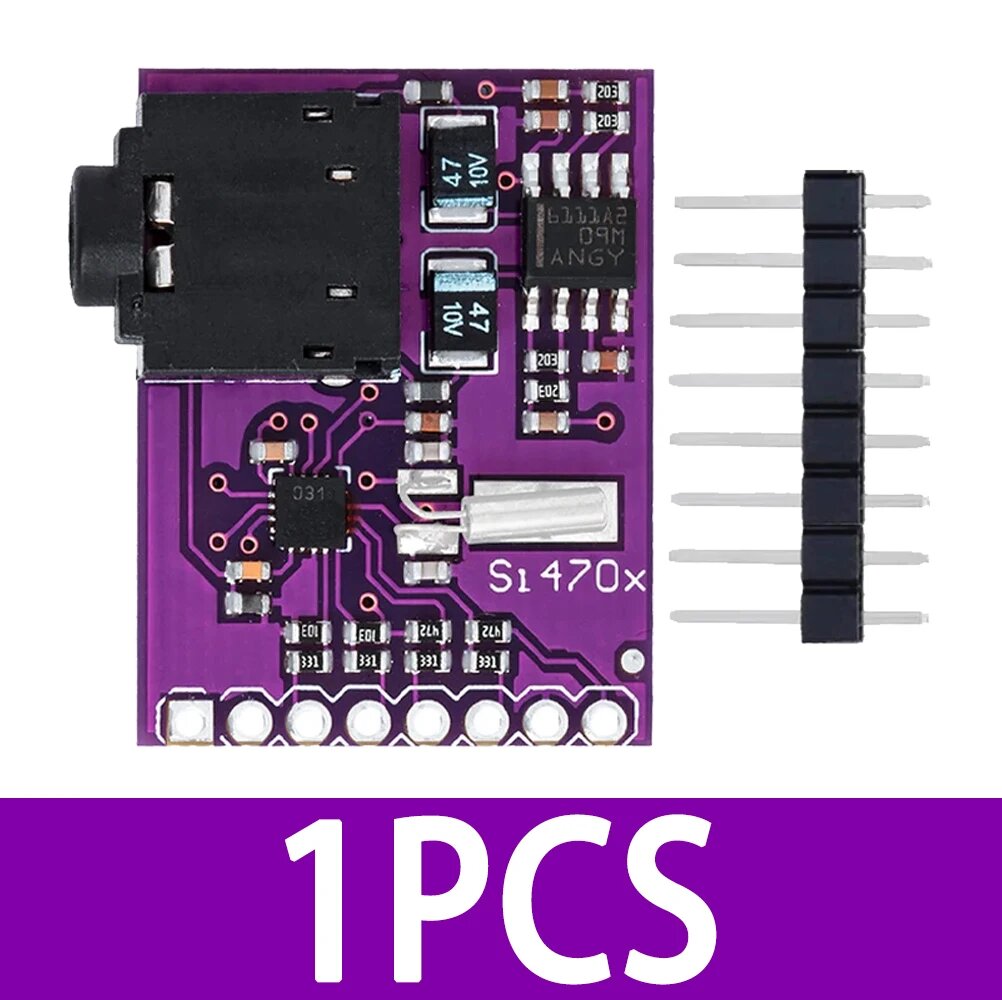 Модуль радиоприемника Si4703 RDS FM baishundianzi 1pcs