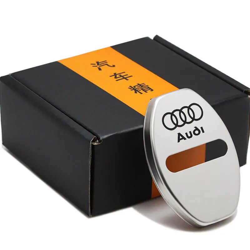 Защитный чехол для дверного замка для Audi A4 B6 B8 B7 A6 C5 C6 C7 A3 A5 Q3 Q5 Q7 Аксессуары для стайлинга автомобилей