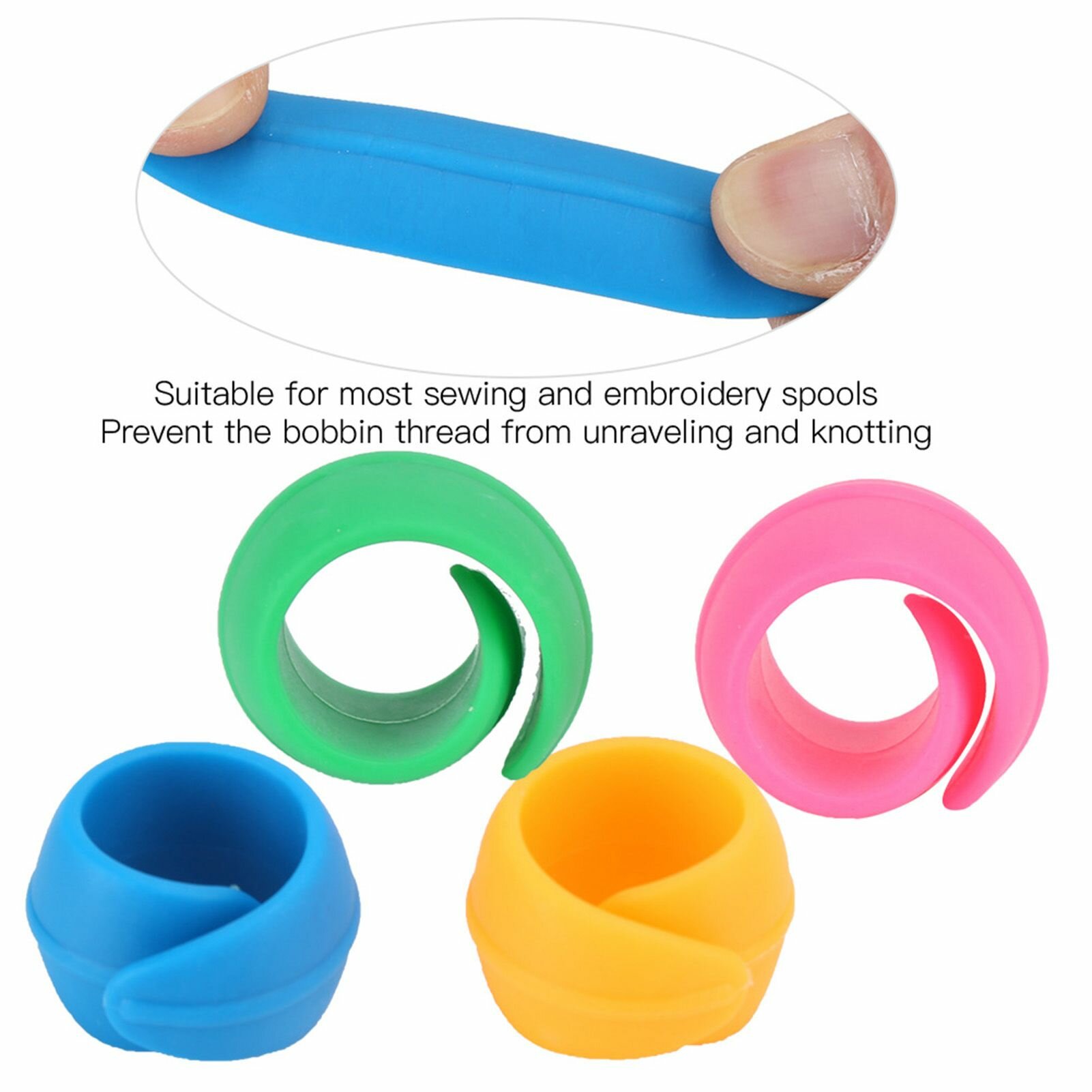 60 шт. держатель шпульной нити, зажимы для катушек, зажимы для организации швейных принадлежностей