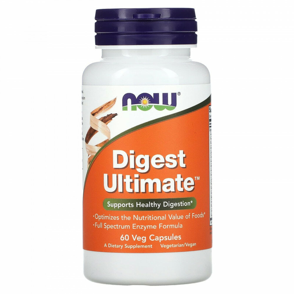 NOW Foods, Digest Ultimate™, 60 растительных капсул