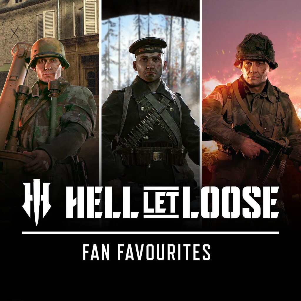 Дополнение Hell Let Loose - Fan Favourites, цифровое издание PlayStation 5, регион Турция / код пополнения баланса