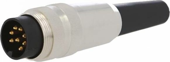 Разъем LUMBERG SV 81 Разъем: M16 вилка "папа" пайка на провод PIN: 8 5А 60В прямой 1шт