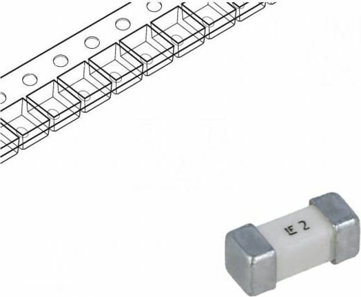 Предохранитель LITTELFUSE 0476002. MRSN плавкая вставка быстрый 2А 250В SMD Корп 2410 1 шт
