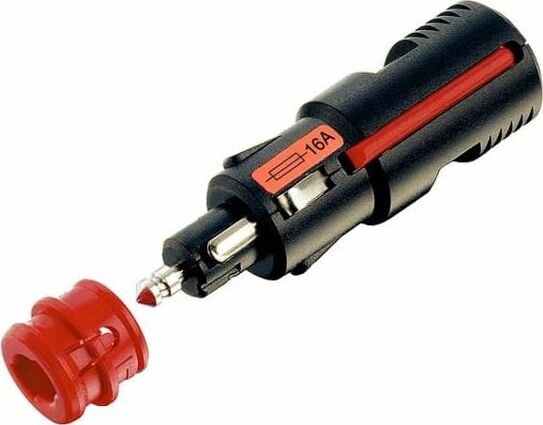 Штекер автомобильного прикуривателя PRO CAR 67722010 зажим под винт, 16А, 1 шт