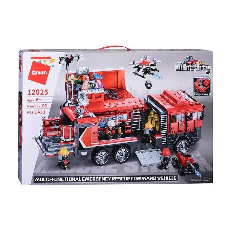 Конструктор Qman Пионер ревущего пламени 3 12025 6+