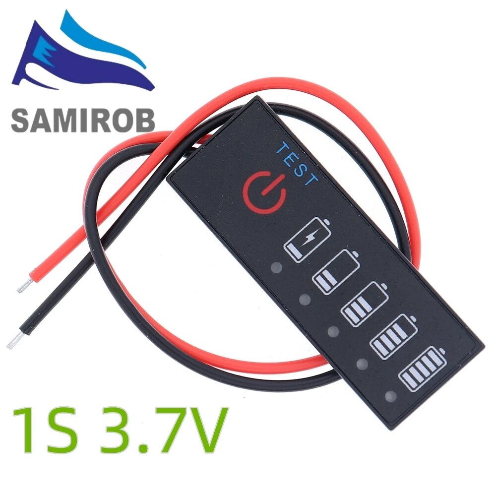 SONGXIN LIGHT Индикатор уровня заряда батареи 1S 2S 3S 4S 1S 3.7V 4.2V Lithium