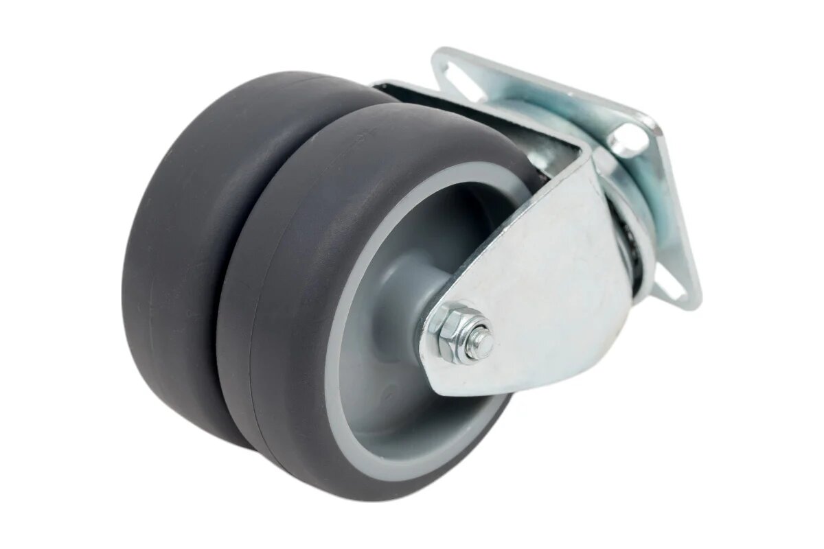 Inford Колесная опора (сдвоенная, под панель крепления) E14 TPPE 075 S1