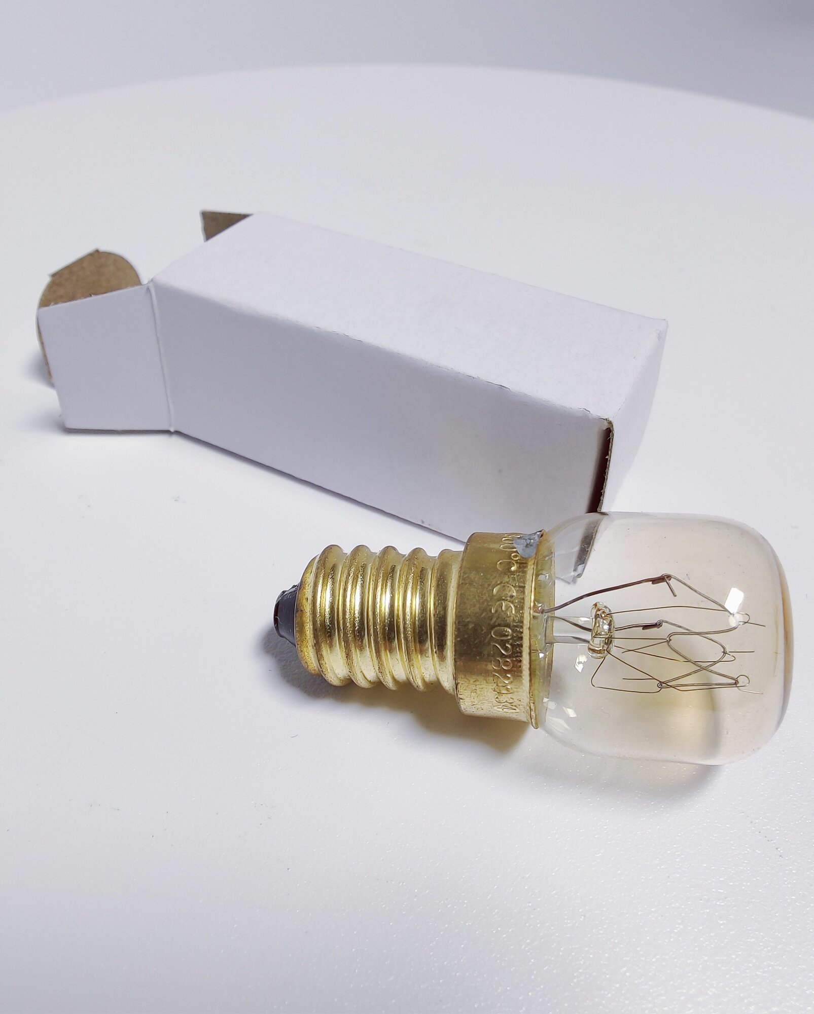 Лампа для печей Е14-220 V-25W код 12000060475 выдерживает 300*градусов