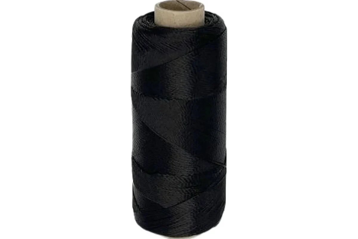 Нить полиамидная крученая 1,2 мм черная 100 м STARFIX (SMP-87212-100)