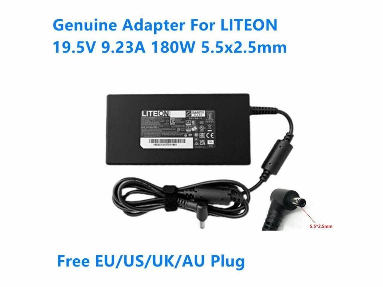 180 Вт 5.5x2.5 мм Блок питания LITEON PA-1181-16 PA-1181-28 Адаптер переменного тока для зарядного устройства ноутбука