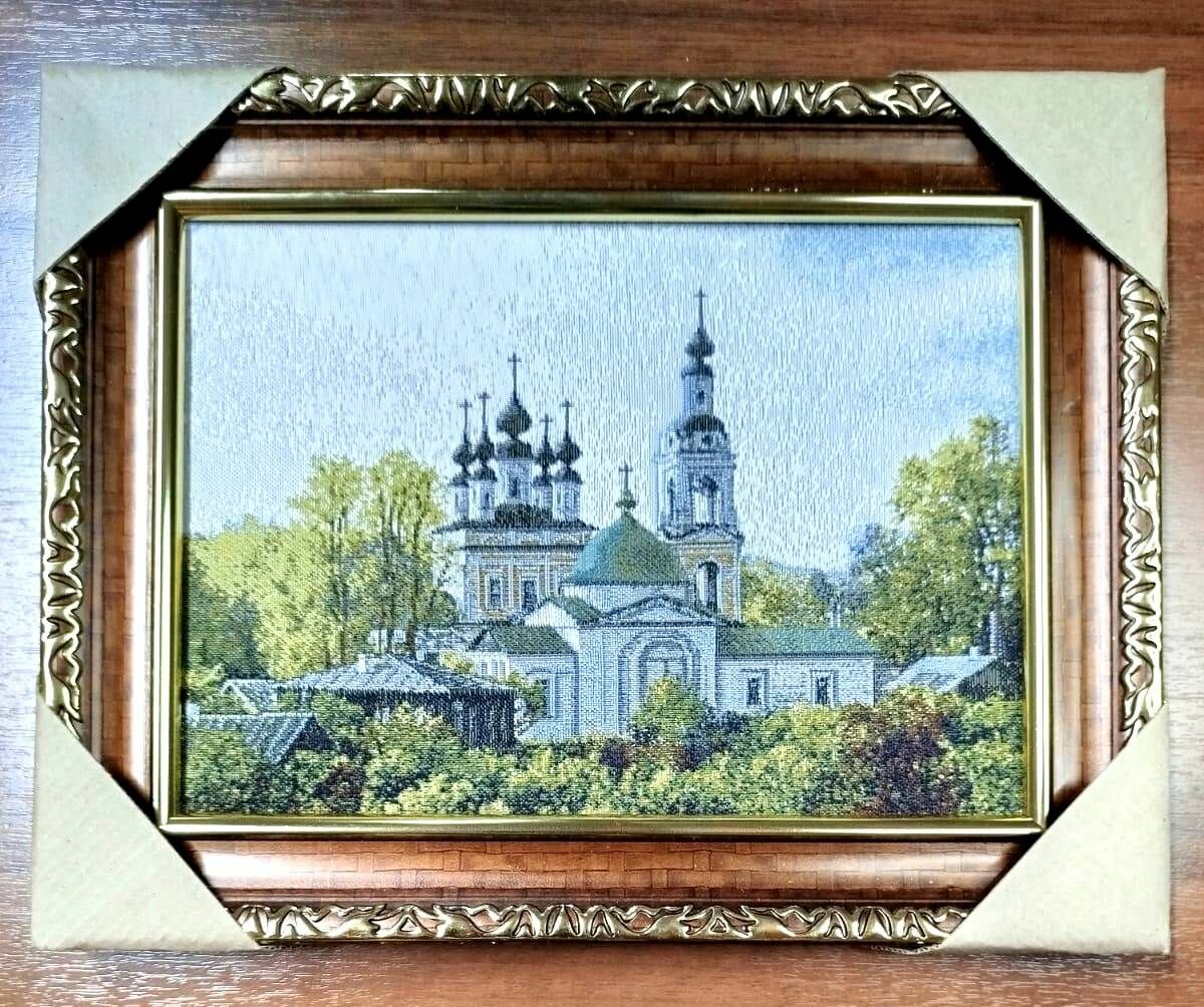 Картина гобеленовая "Введенская церковь" 23х30