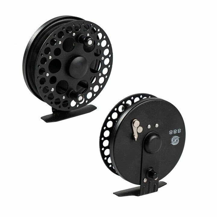 Катушка EastShark инерционная 888, диаметр шпули 100 мм, инерционная, металлическая шпуля