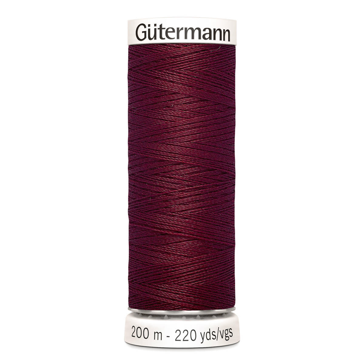 Нитки швейные для всех материалов Gutermann Sew-all, 200 м (369 винный), 5 шт