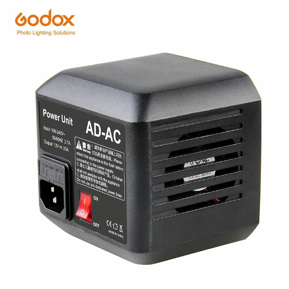 Godox AD-AC Адаптер источника питания переменного тока для AD600BM
