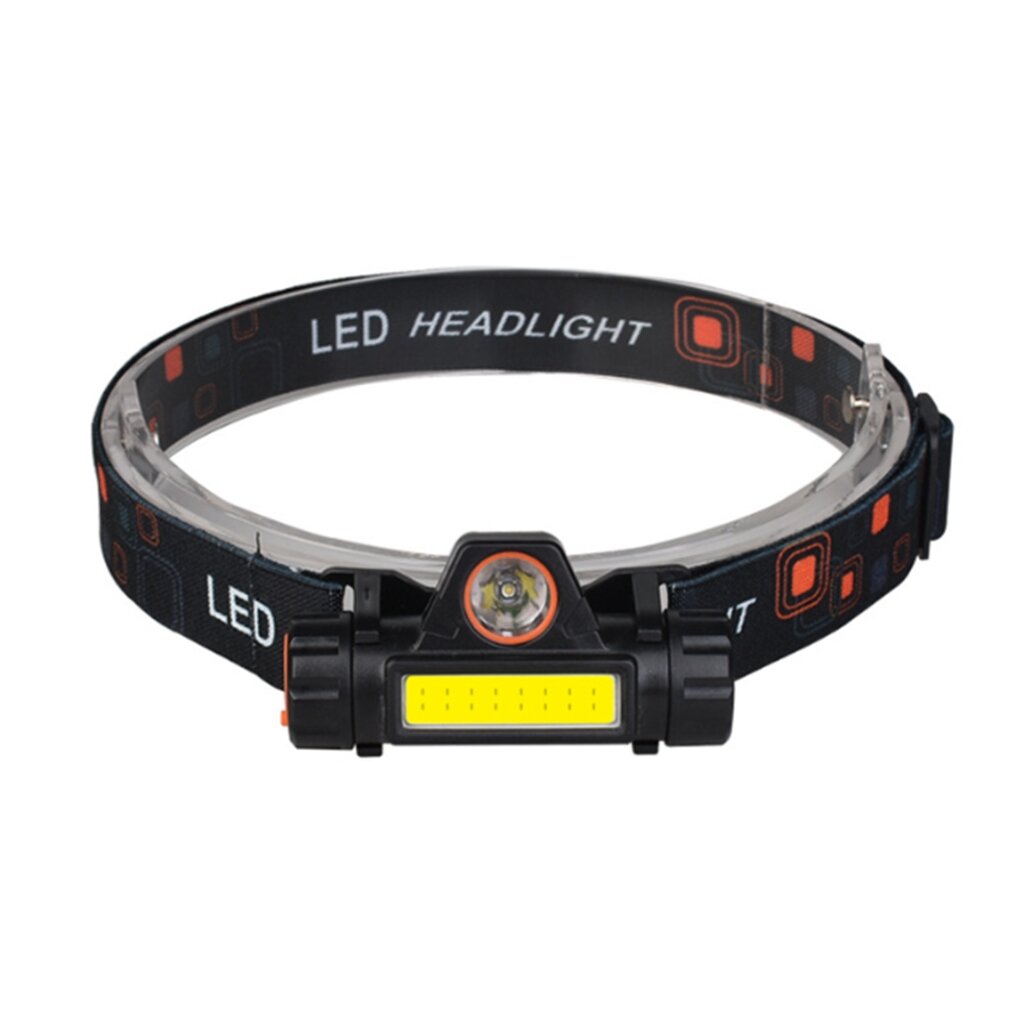 LED USB Rechargeable Headlamps Strong Magnetic Powerful Headlights Rechargeable Headwear Flashlights Enduring