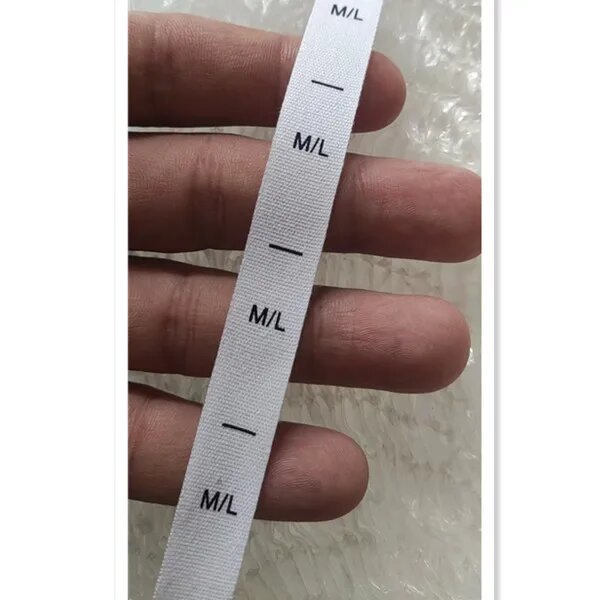 Этикетки для одежды M-L, хлопок, 50 шт.