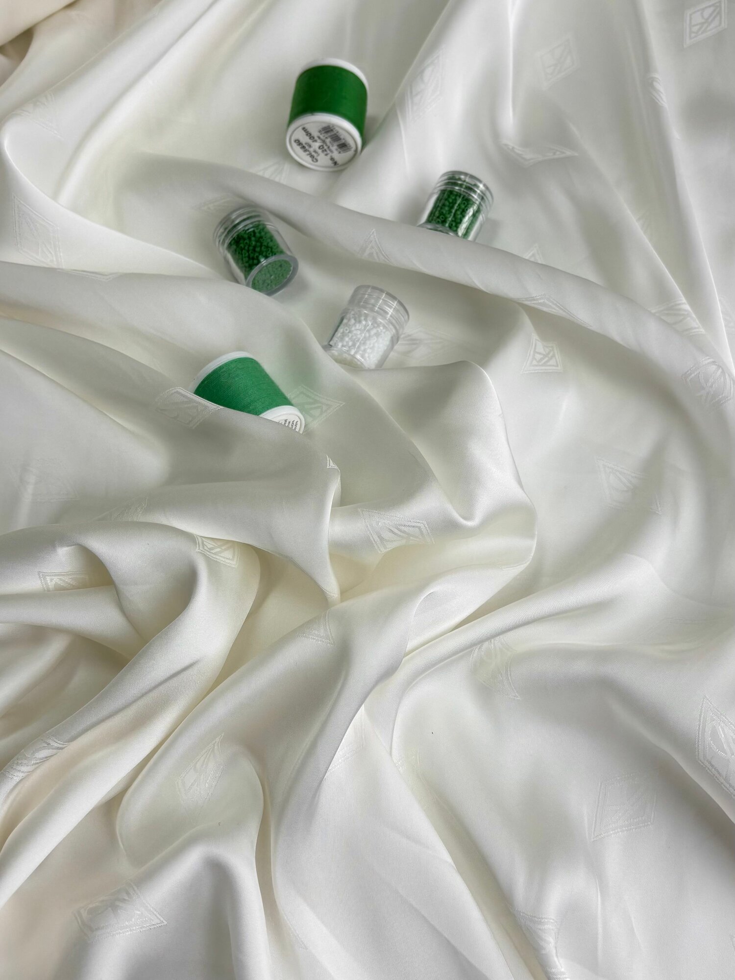 Жаккардовый кади/вискоза 100%/130 см*136 см/Италия