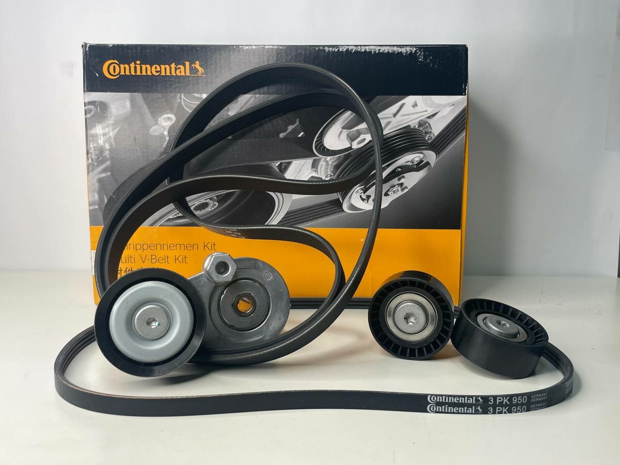 Комплект ремня генератора и ГУР (ремень генератора + ремень ГУР + ролик + натяжитель с роликом) Haval: H6 (1.5T) (GW4G15B, GW4G15E);