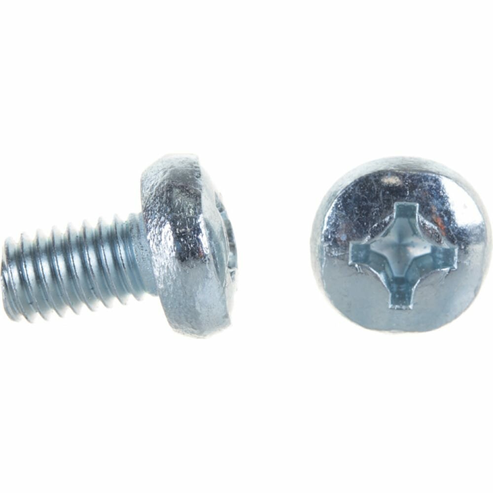 Оцинкованный винт ЦКИ М6х10 DIN7985