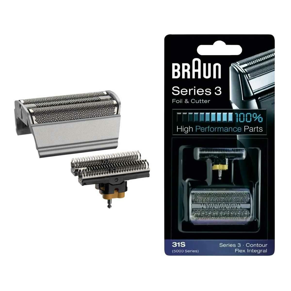 Сетка и режущий блок 5000/6000 (31S) бритвы Braun (81387940)