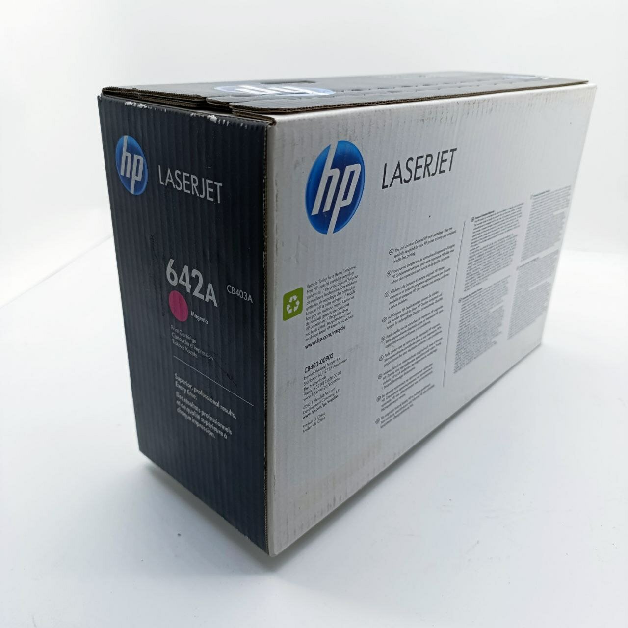 Картридж HP лазерный №642A Пурпурный (CB403A) для принтера. Товар уцененный