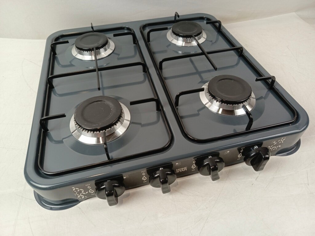 Плита газовая HOMESTAR HS-1204 (003701) плита газовая настольная четырехкомфорочная (1446359)