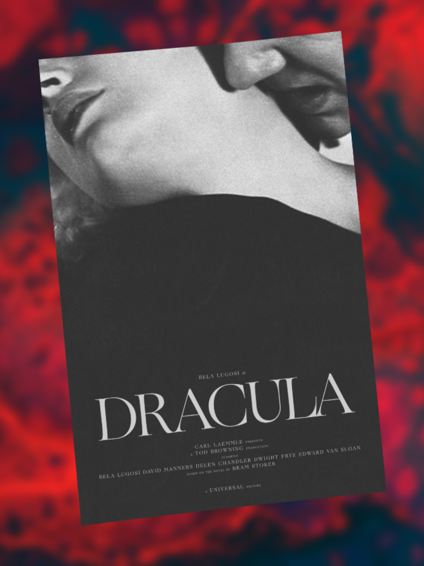 Постер pinterest "Дракула", формат А3, 297 х 420 мм, глянцевый