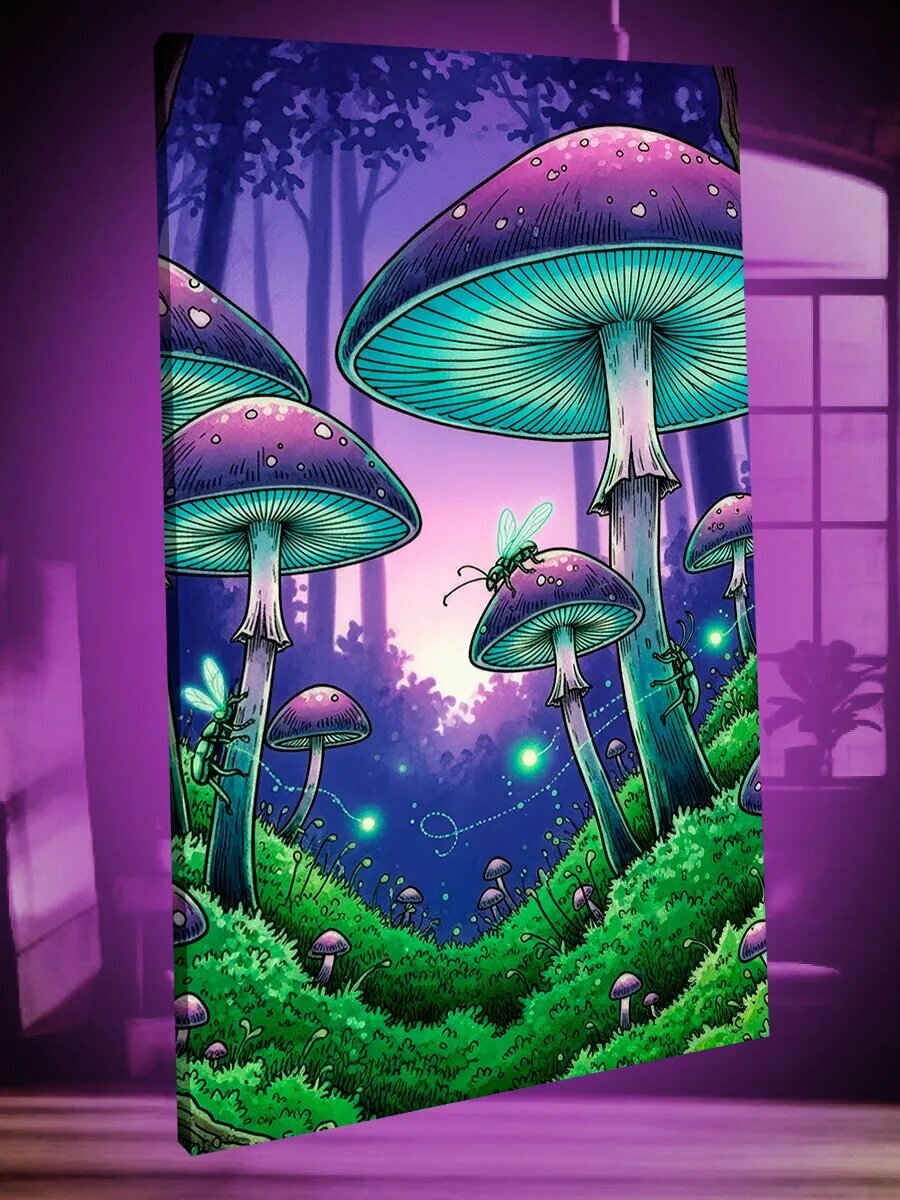 Интерьерная картина Грибы