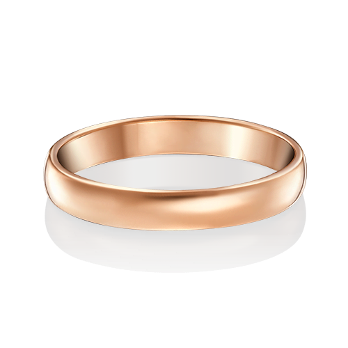 Кольцо, красное золото, 585 проба