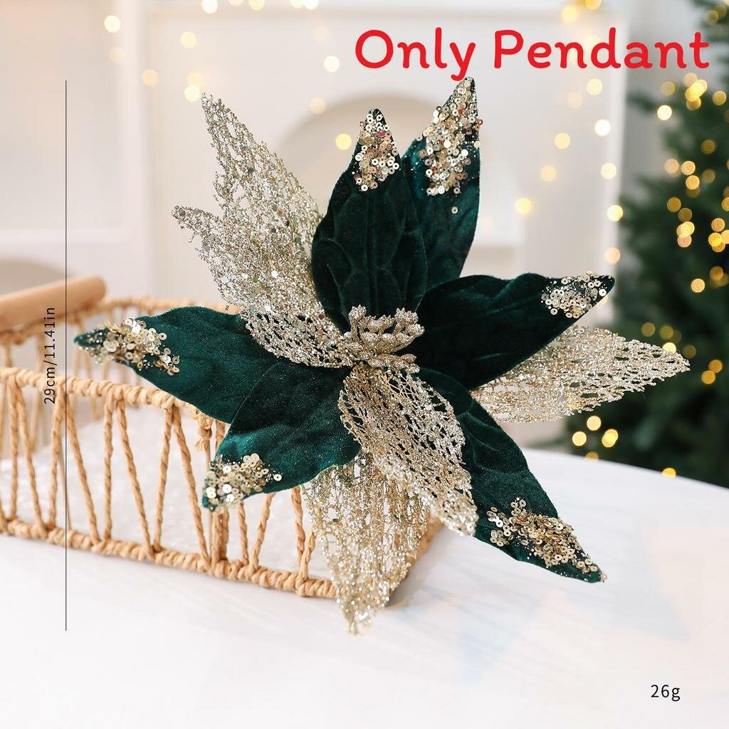 Декоративный элемент для праздника цветок крафтовые sequins дом с для дизайна украшения рождество и diy праздничный подвес