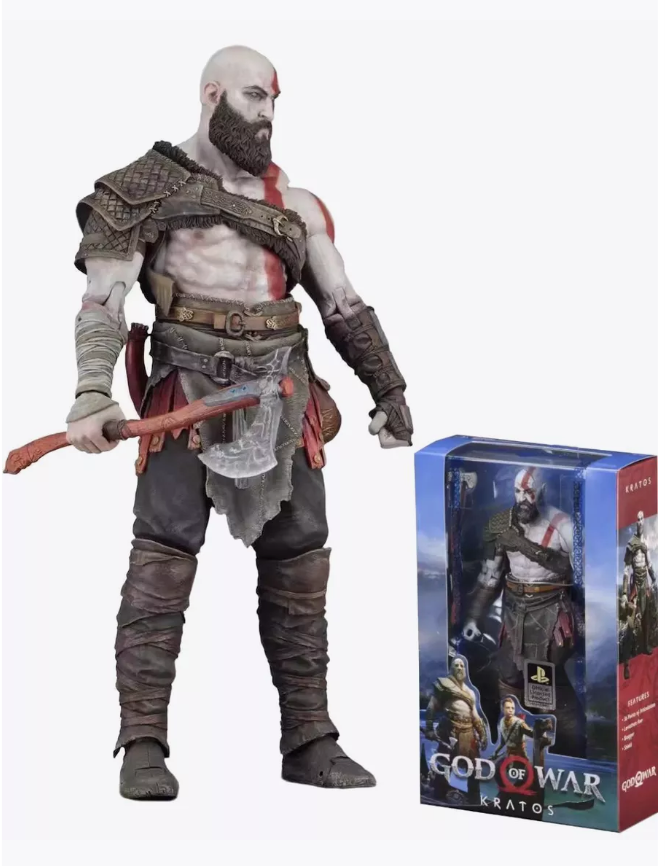 (С топором) Фигурка Бог Войны Кратос (18см) God of War(С топором) Фигурка Бог Войны Кратос (18см) God of War
