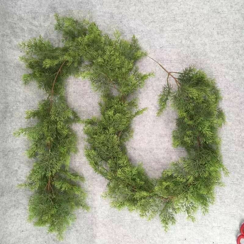 Лиана можжевельник зеленый для украшения интерьера фотозон 190 см
