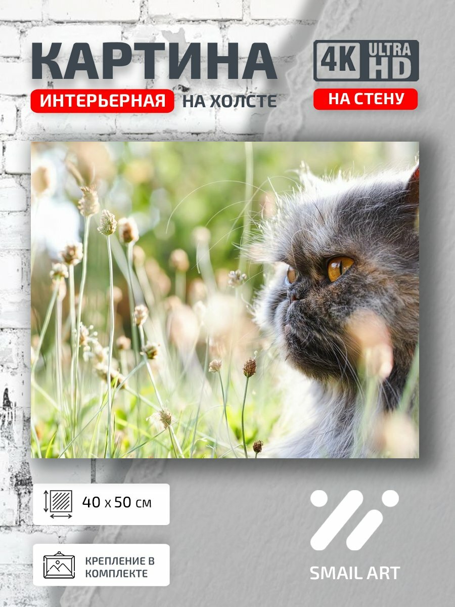 Картина на холсте интерьерная 40 на 50 на стену Серый grey для кафе пейзаж интерьер декор