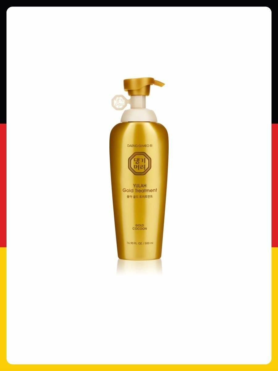 Бальзам для волос Daeng Gi Meo Ri Yula Gold Treatment renewing conditioner for more shine and strength of hair, 500 мл