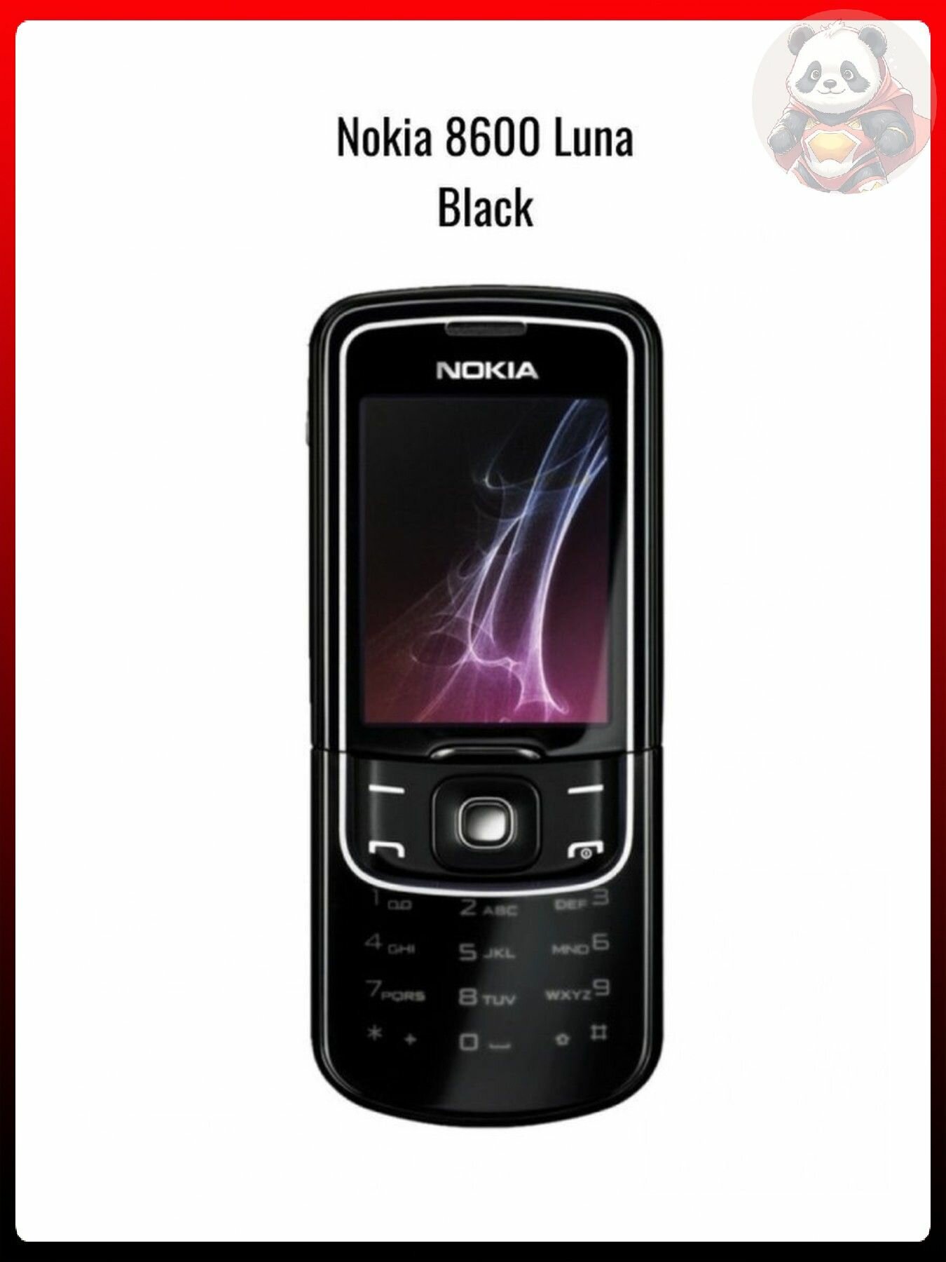 Мобильный телефон Nokia 8600 Luna Black