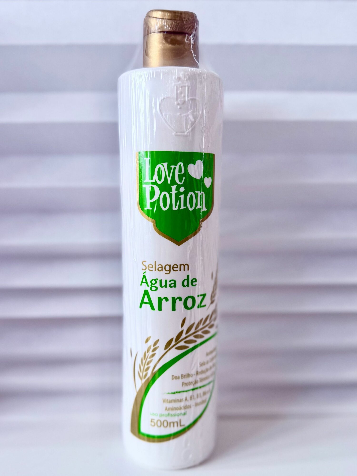 Кератин для выпрямления волос LOVE POTION Aqua de Arroz 500мл