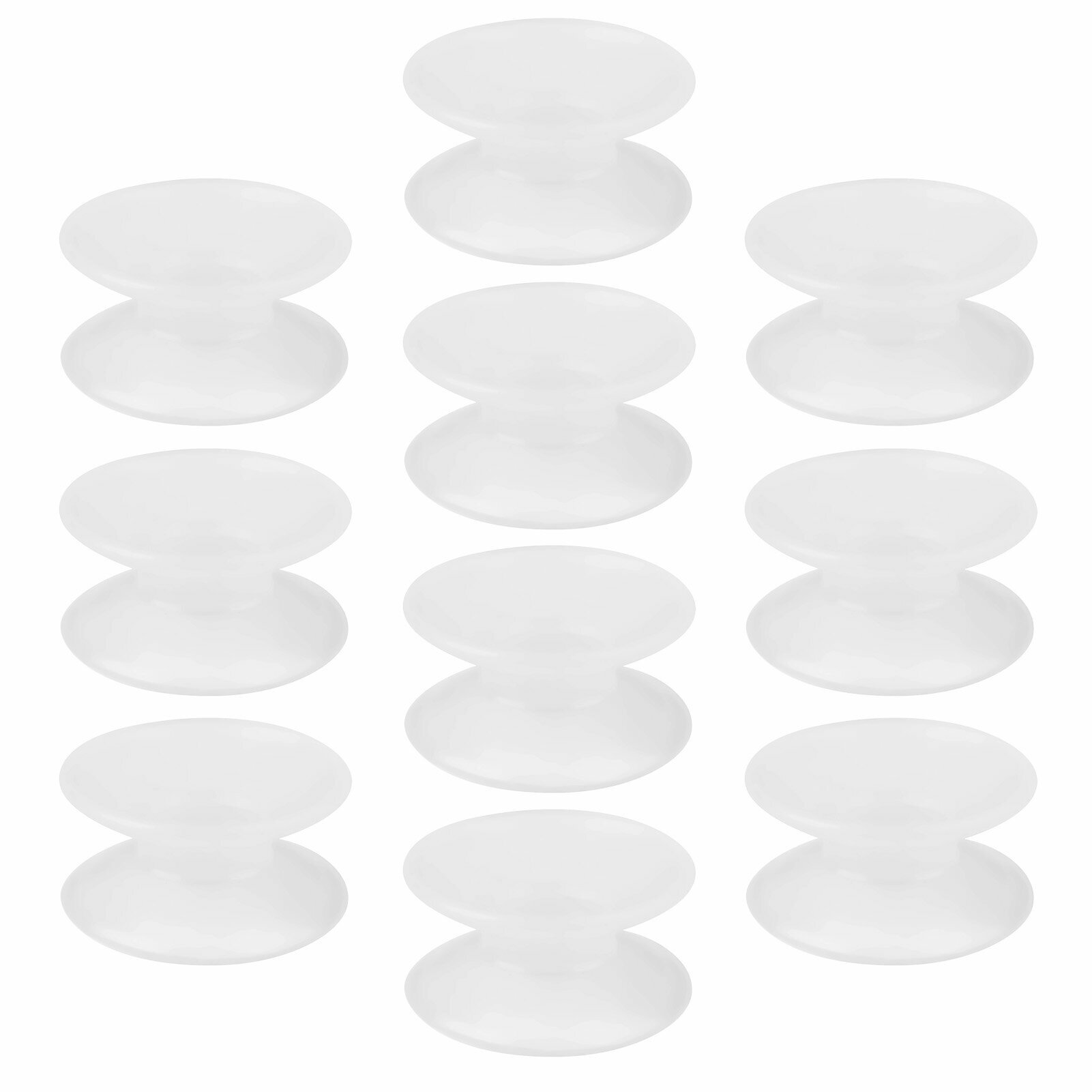 10 шт. силиконовых двухсторонних присосок для стеклянного аквариума