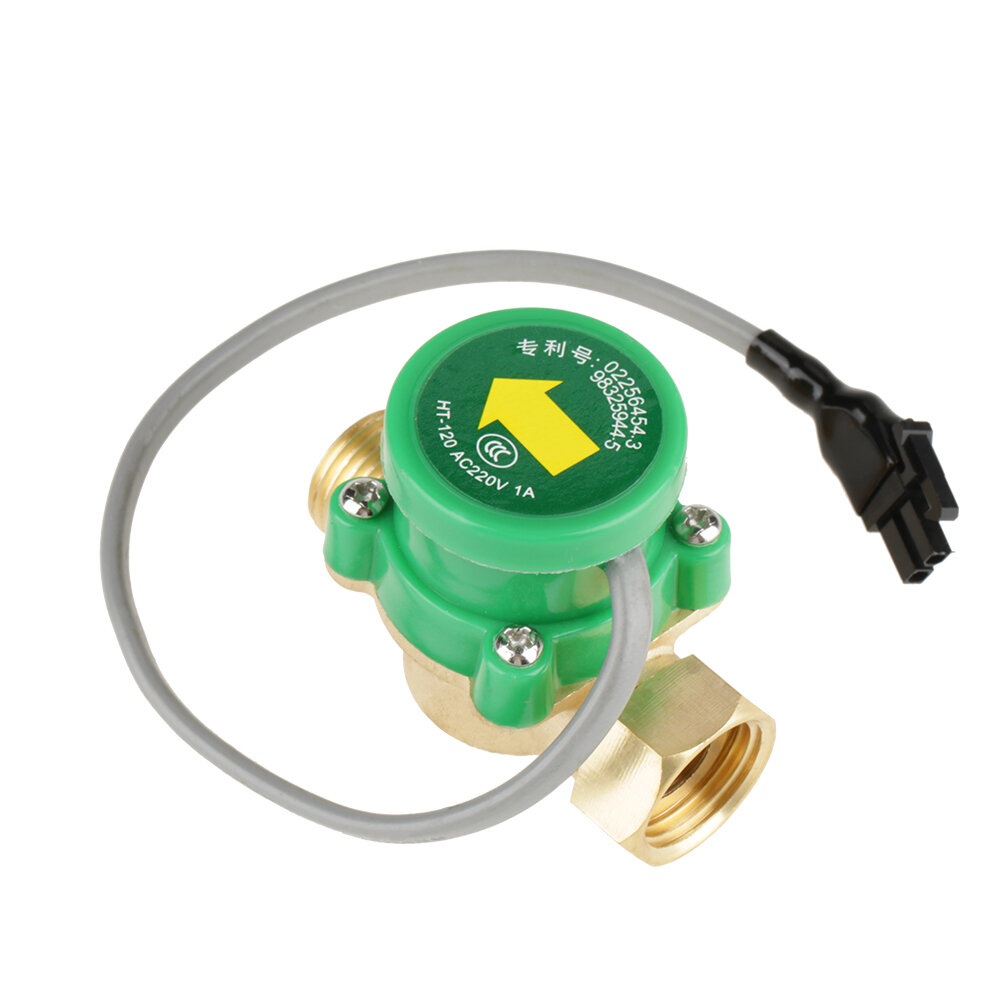 Stable Performance Pump Flow Switch G1/2"-1/2" Thread AC220V 0.5A Sensor Switch, for Home — фото 1