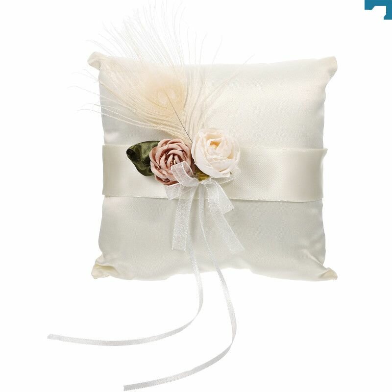 Декорации для свадьбы, подушки, цветочная корзина, корзины для новобрачных, современные кольца, подушки для невесты