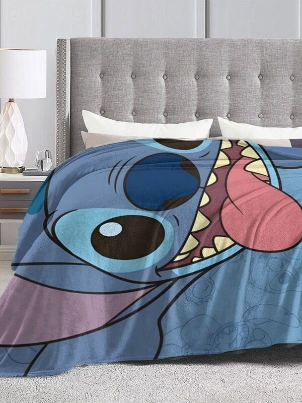 Пледы Стич Плед Stitch Лило и Стич от Lilo and Stitch