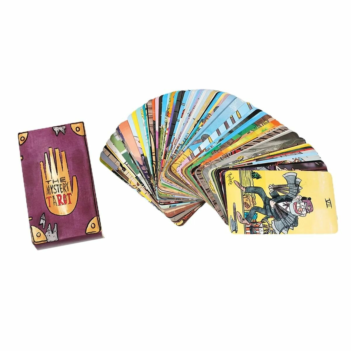 Карты Таро, Таинственное Таро / The Mystery Tarot 78шт, Гравити Фолз / Gravity Falls