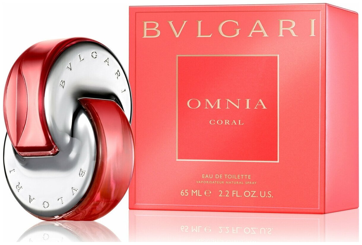 BVLGARI туалетная вода Omnia Coral, 65 мл