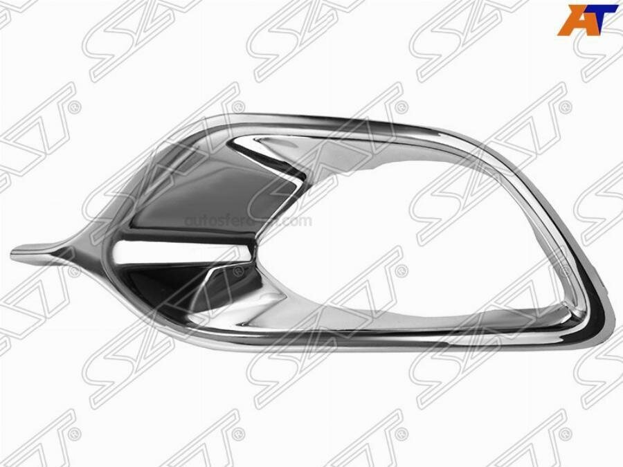 SAT STDC02219A2 Оправа ПТФ Renault Logan 14-18 (Слева/ накладка)