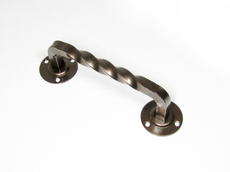 Ручка дверная под старину ноэз "Декор 3" РС140-SL, бронзовый металлик