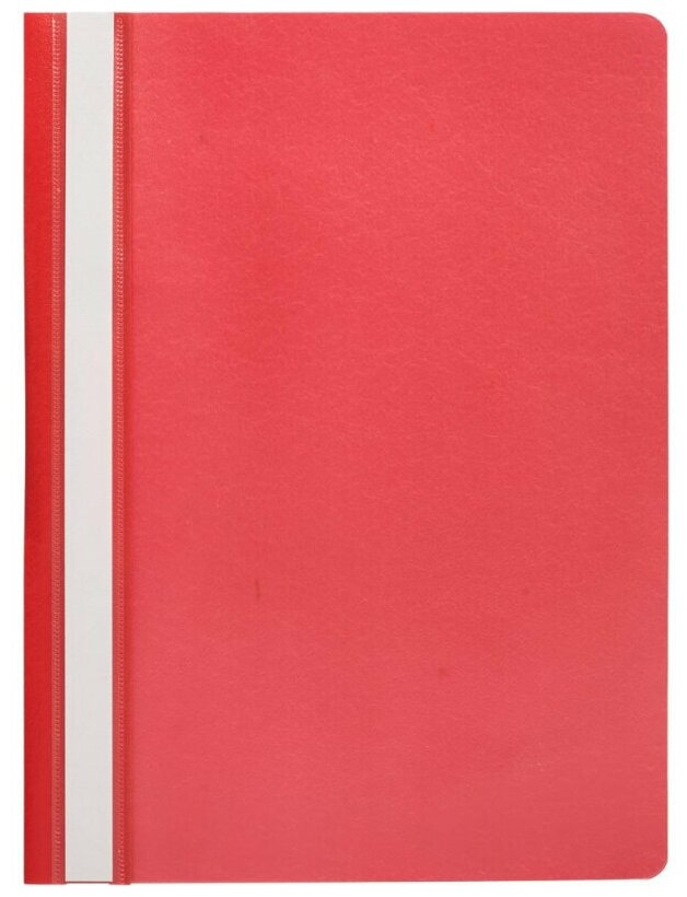 Attache Economy Папка скоросшиватель пластиковый A4, красный, 2 уп по 10 шт