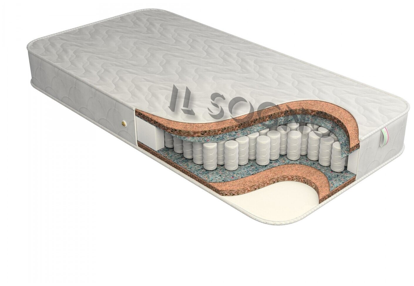 Матрас анатомический Ориана люкс 520 пр./м. кв. 22см 100х190