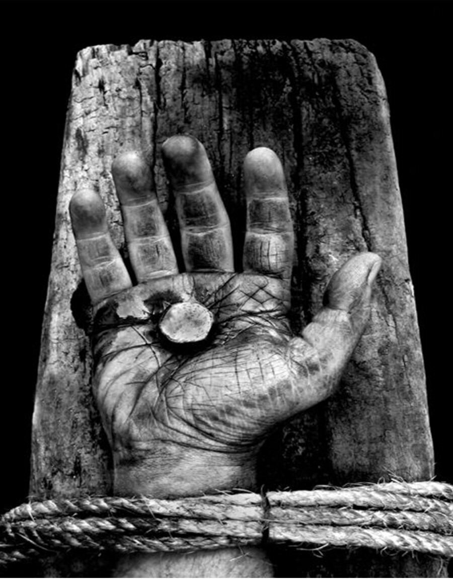 Картина по номерам "Распятие", хлопковый холст на подрамнике 40х50 см, акрил, 000 Art Hobby Home