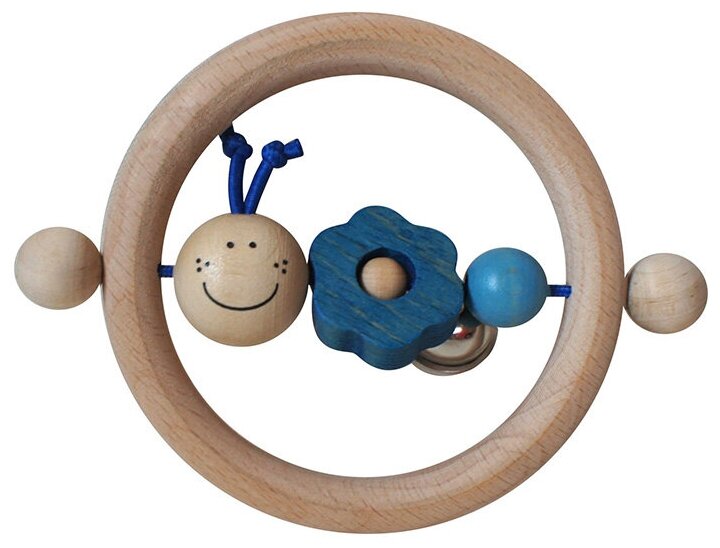 Погремушка S-mala Бабочка синяя 3003