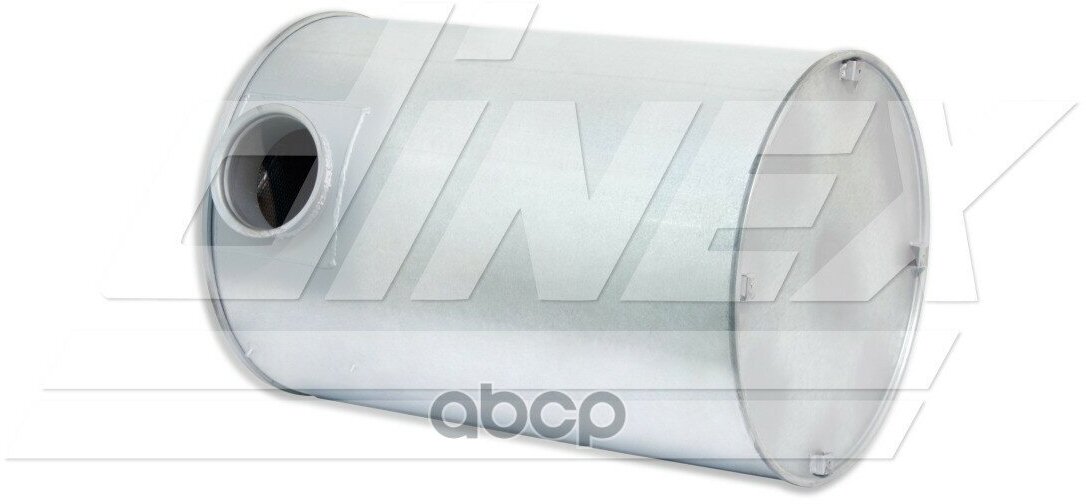 Резонатор (бочка) глушителя! Premium евро 3 круглый Omn Volvo FH12/16 FL12 FM7/10/12/B12 DINEX арт. 80401